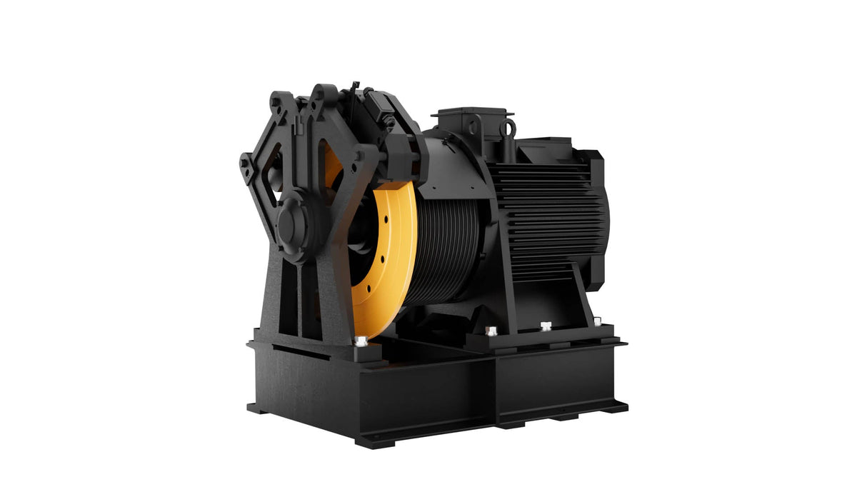 PRO Gearless Elevator Machine - Haider Drive - Elevator Products