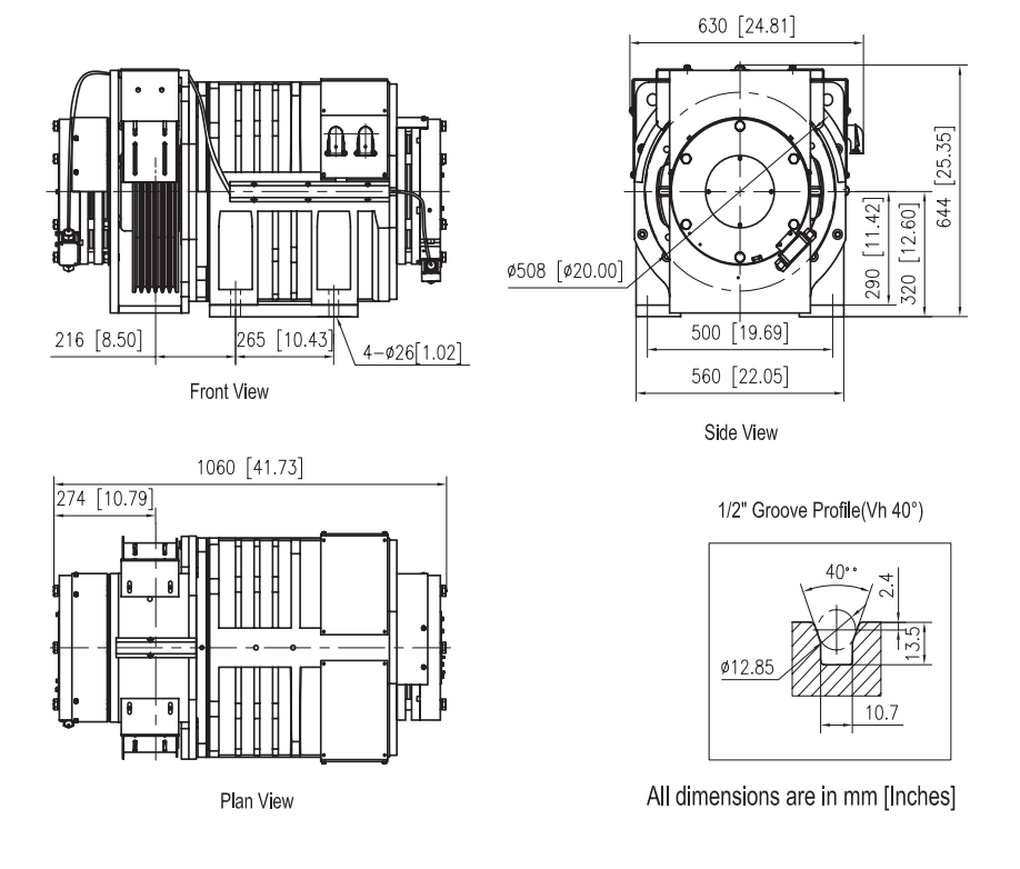 HGL292A - ECO Gearless - Haider Elevator Machines