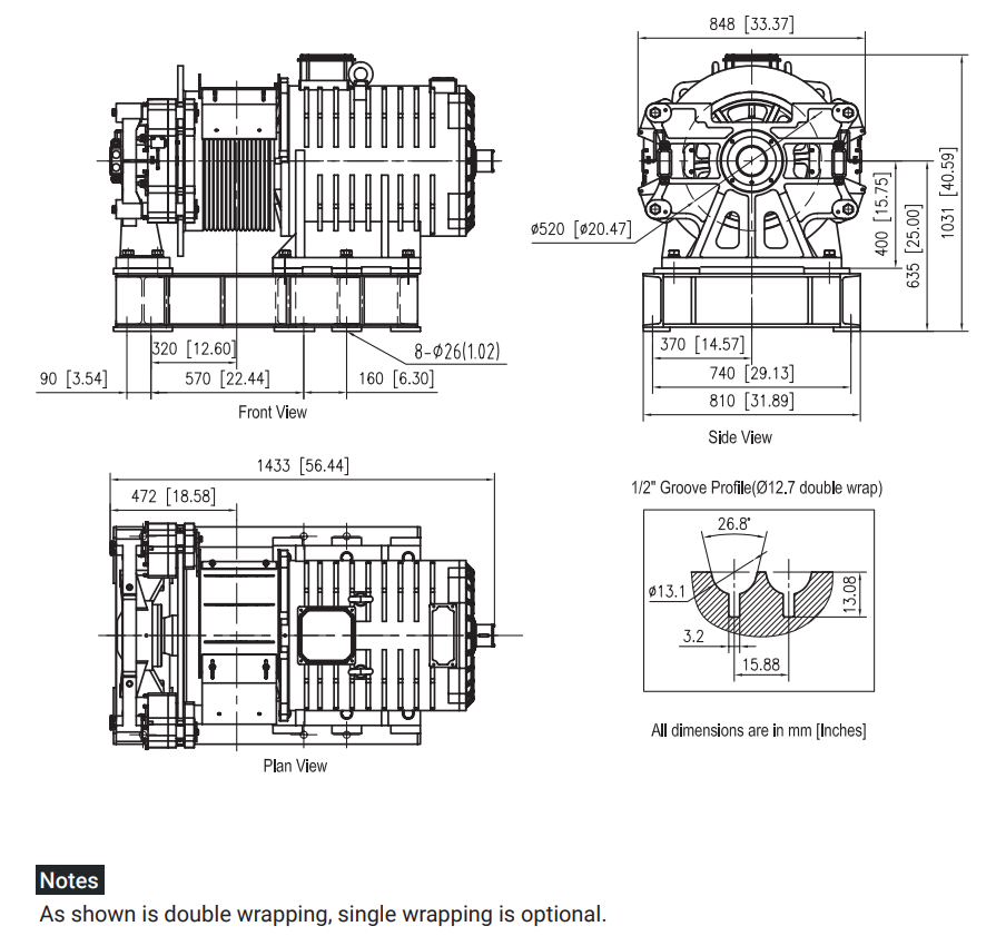 HGL402A - PRO Gearless - Haider Drive Elevator Machines